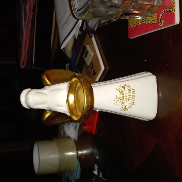 Accents | Rare Porcelain Figurine Hospitality Angel | Poshmark